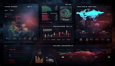 A Detailed Image Of A Cybersecurity Dashboard With Encryption Metrics
