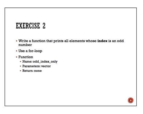 solved exercise 2 write a function that prints all