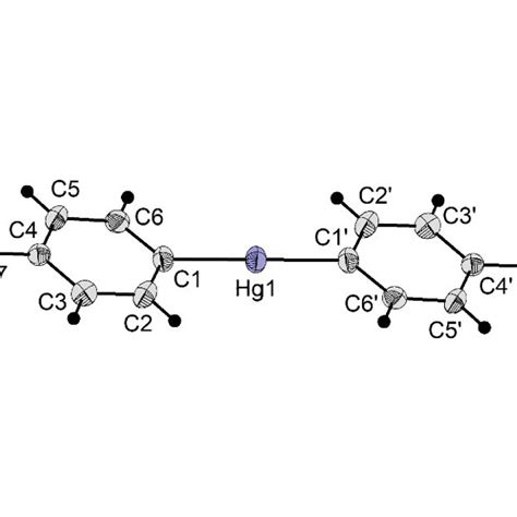 Molecular Structure Of [4−{ Ch2o 2ch}c6h4]2 8a Thermal Ellipsoids Download Scientific