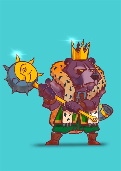 ArtStation - Bear King