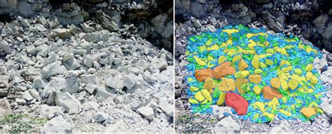 blast result image left and result with scaling objects right for
