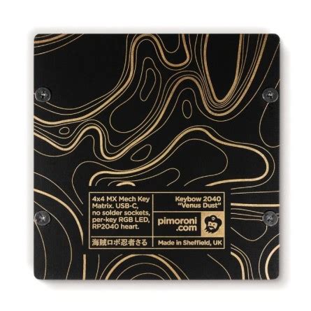 Keybow With RGB LED Keys And RP Microcontroller