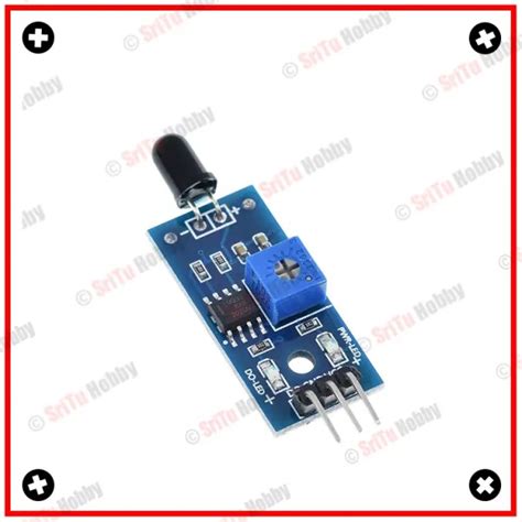 Ir Infrared 3 Wire Flame Detection Sensor Module Sritu Hobby