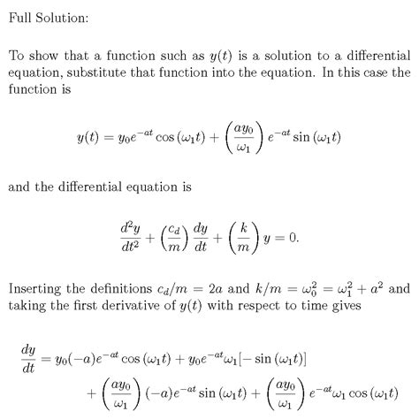 A Babe S Guide To Laplace Transforms Chapter Problem