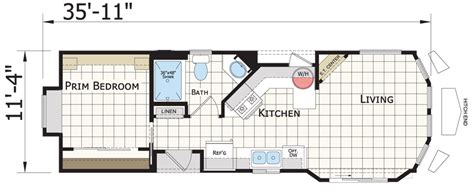 Trophy Park Model Floor Plans