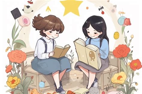 阅读插画图片 阅读插画素材 阅读插画模板 设图网