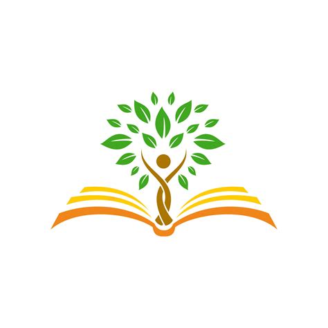 Book Tree Logo 12175665 Vector Art At Vecteezy