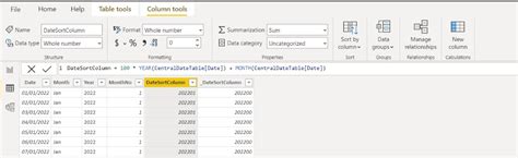 solved powerbi sort by month number microsoft fabric community