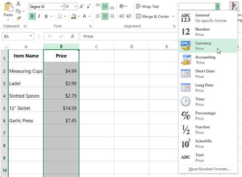 Excel 2016 Lesson 8 How To Format Numbers In Excel