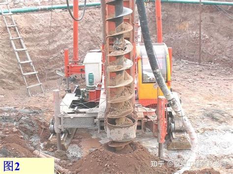 螺旋钻孔灌注桩工程施工流程及常见质量问题！ 知乎