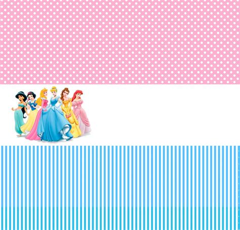 Princesas Disney Etiquetas Gratis Para Candy Bar Ideas Y Material