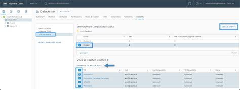 Updating Vmware Tools And Vm Compatibility