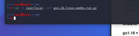 Kali安装golang 《linux大师之路》 极客文档