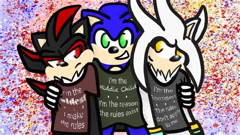 Sonic Sibling Shirts By Eviedrawsstuffiguess On Deviantart
