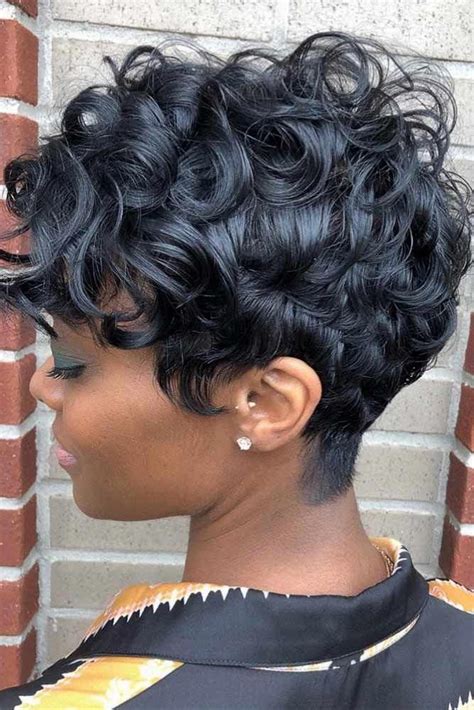 Pixie Hairstyles African American Curly Weave Hairstyles Sho