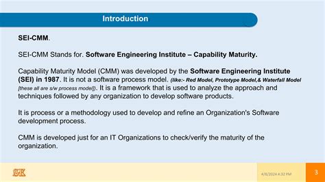 Sei Cmm Model Full Explanation Of Cmm Model And Its Measures To