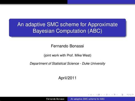 pdf an adaptive smc scheme for approximate bayesian sayan fernando pdf · data simulation