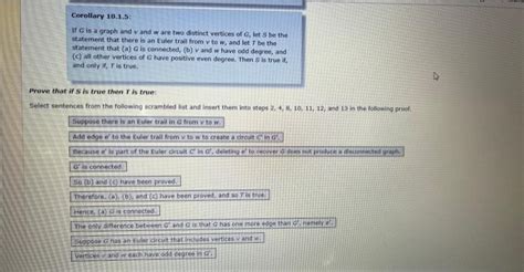 Lemma 1011 Let Gbe A Graph A If G Is Connected