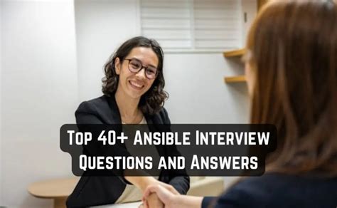 Top 40 Ansible Interview Questions And Answers 2025 Interview