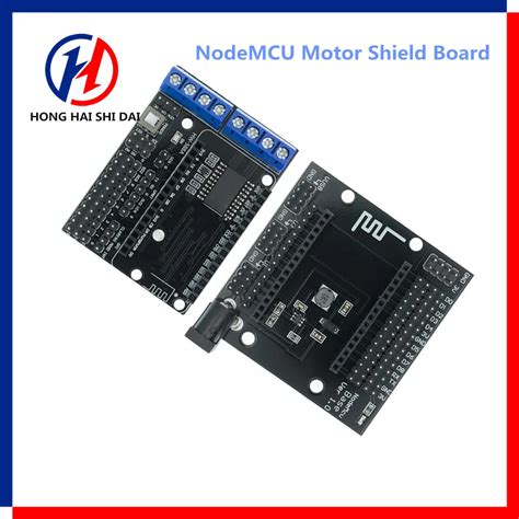 Nodemcu Motor Kalkan Kurulu L293d Nodemcu D M Mcu Baz Esp8266 Test Diy Breadboard Temelleri Test