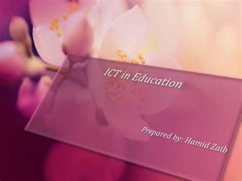 Applications Of Ict Pptx