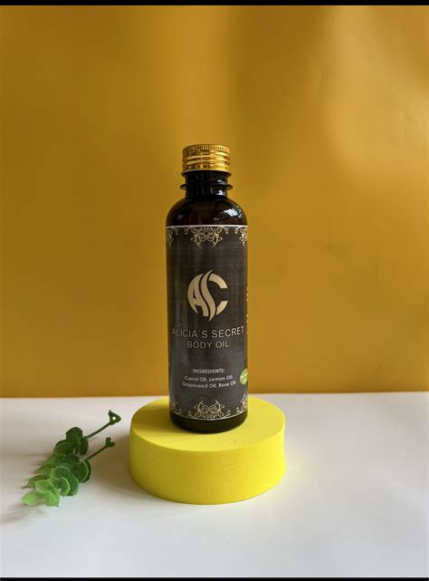Alicia Secret Body Oil Alicia Secret Concepts