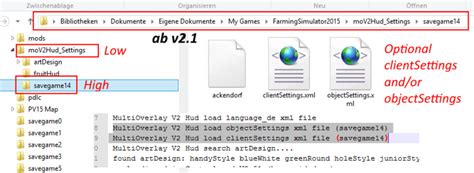 Multioverlay V Hud Farming Simulator Mod
