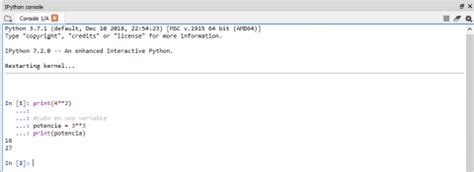 Operadores básicos en Python Python