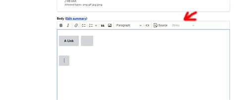 [upstream] add style to anchor leads to unuseable behaviour [ 3376167]