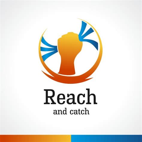 Reach Logo Vector Images And Graphics For Commercial Use Vectorstock