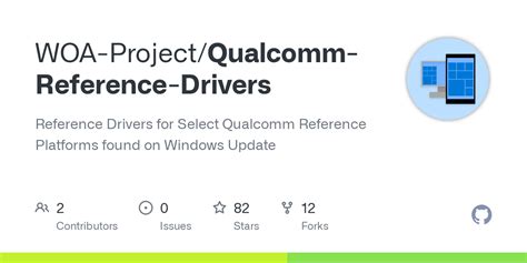Pull Requests · Woa Project Qualcomm Reference Drivers · Github