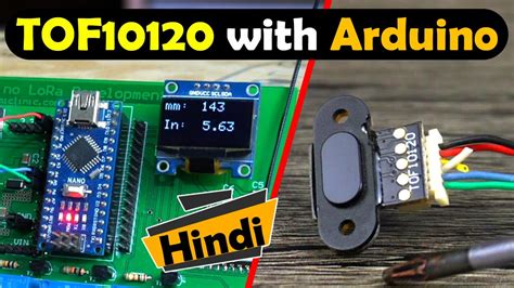 Tof10120 Arduino Laser Range Sensor اردو हिन्दी Youtube
