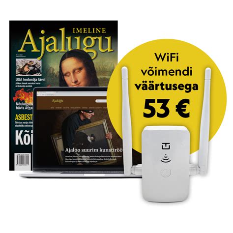 Telli Imeline Ajalugu Kingituseks Wifi Võimendi Äripäev