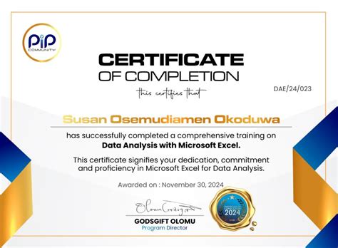 Susan Okoduwa On Linkedin Dataanalysis Excel Continuouslearning