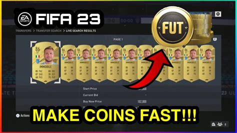 How To Make Coins Fast In Fifa 23 Ultimate Team Fifa 23 Trading Make