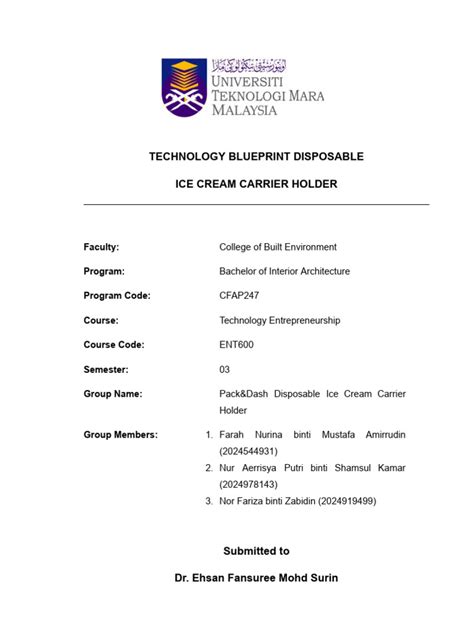 Ent600 Blueprint Packanddash Packaging Pdf
