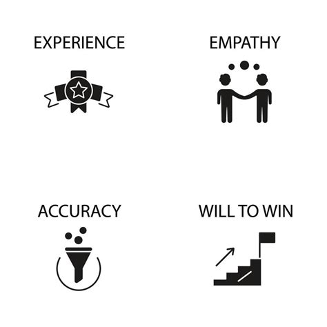 Core Values Icons Set Core Values Pack Symbol Vector Elements For Infographic Web 9842378