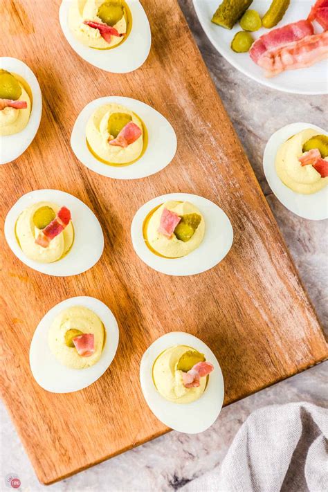 Million Dollar Deviled Eggs Classic Take Two Tapas