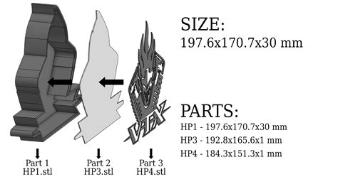 Free Stl File Honda Vtx Led Lamp 🔦 ・3d Printable Design To Download・cults Free Stl File Honda Vtx Led Lamp 🔦 ・3d Printable Design To Download・cults