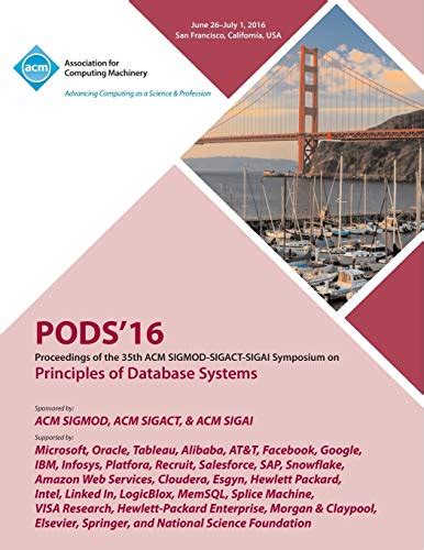Pods 16 35th Acm Sigmod Sigact Sigai Symposium On Principles Of