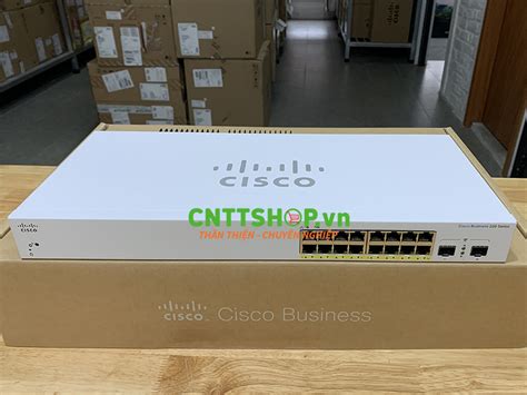 CBS220 16P 2G EU Switch Cisco Business 16 Ports 1GE PoE 130W