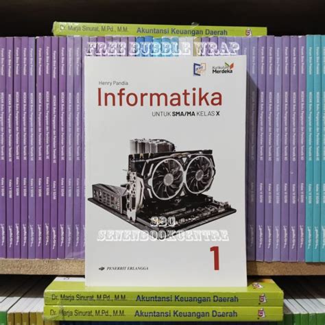 Jual Buku Informatika Kelas 1 X 10 Sma Erlangga Kurikulum Merdeka Shopee Indonesia