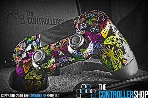 Customize Your Ps4 Controller With Colorful Butterflies