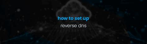 How To Set Up Reverse Dns Speak To Hostafrica For Rdns Advice