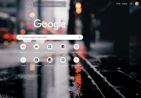 How To Activate Full Screen Mode In Google Chrome