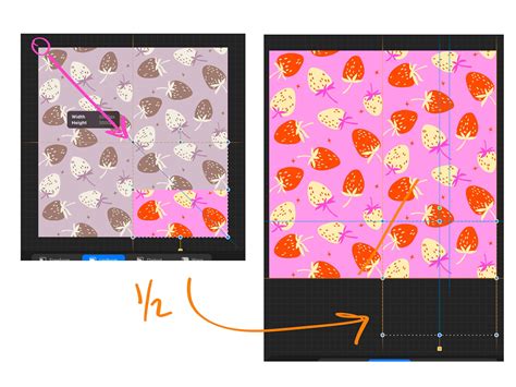 Easy Half Drop Repeat Patterns In Procreate Step By Step Tutorial