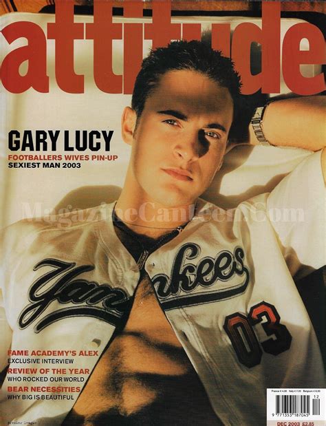 Attitude Magazine 116 Gary Lucy 2003 Magazine Canteen