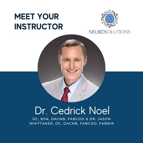 Nexlec Introducing Dr Cedrick Noel A Trailblazer In
