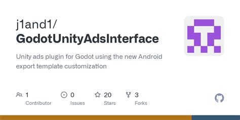 GitHub J And GodotUnityAdsInterface Unity Ads Plugin For Godot Using The New Android Export