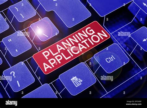 Text Caption Presenting Planning Application Business Overview Request